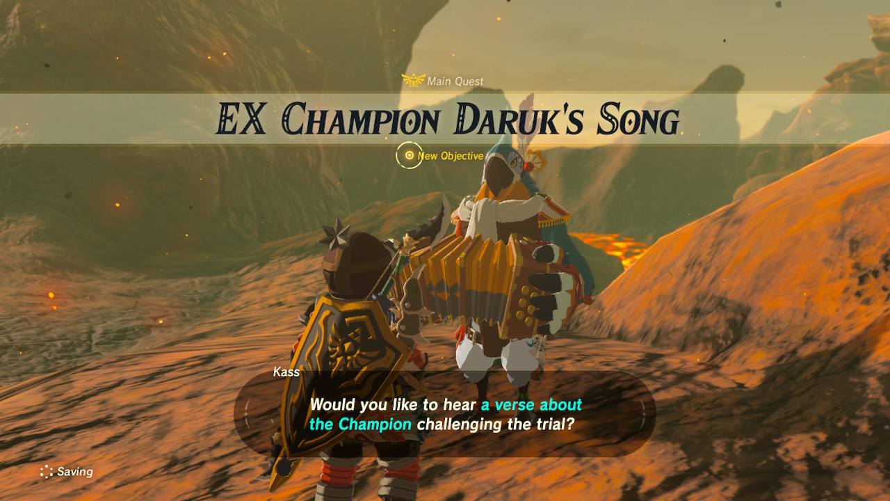 Daruk's Song, Part 1: Activating Shrines ⋆ Zelda for Elders